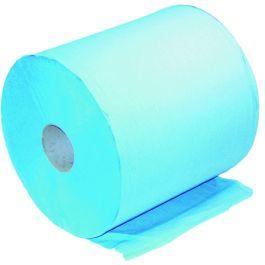 Small Blue Paper Roll, Centre Feed