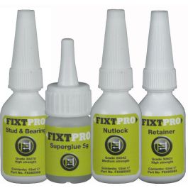 FIXT Anaerobic Adhesives, Assorted Pack